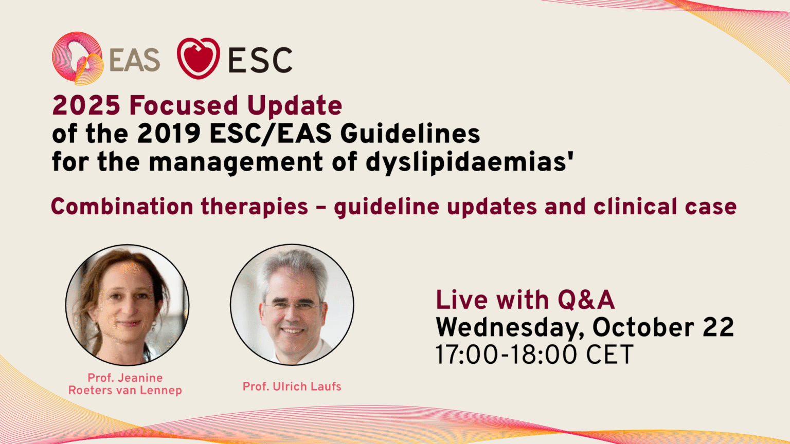 2025 Focused Update of the 2019 ESC/EAS Guidelines for the management ...